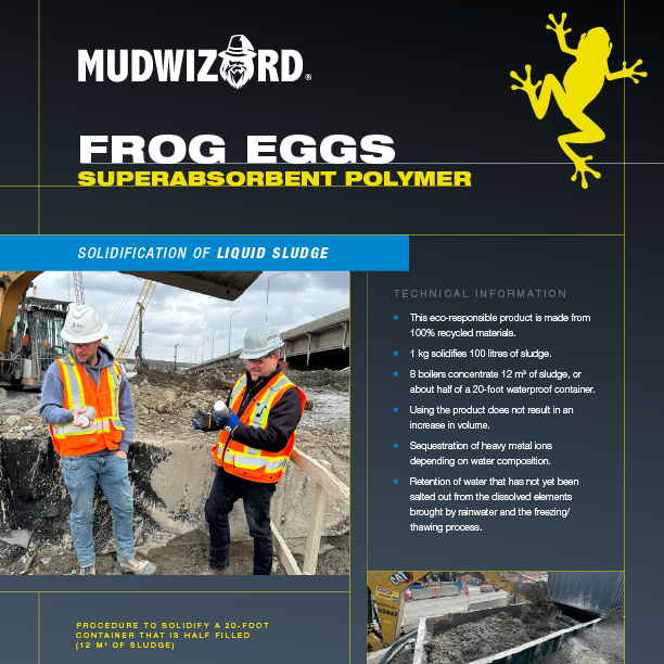 On-site sludge management - Montreal | Réalisations | Mudwizard - Mud ...