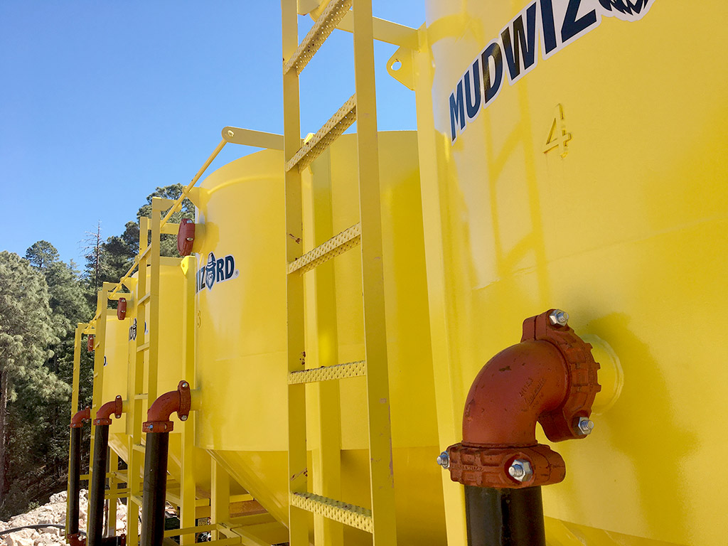 Underground mine effluents water management system | Mudwizard - Mud ...